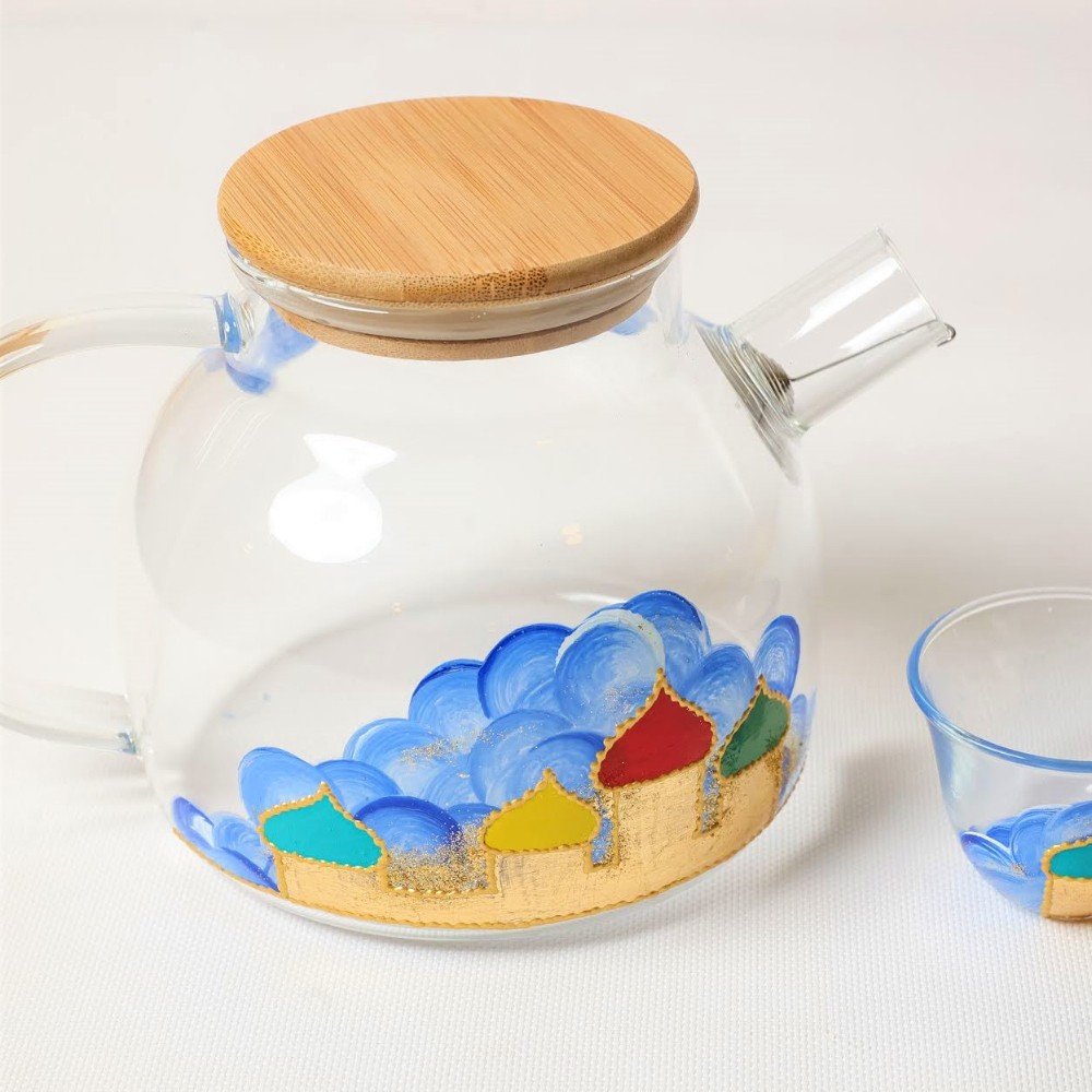 pYckd | Village Glass Tea Pot