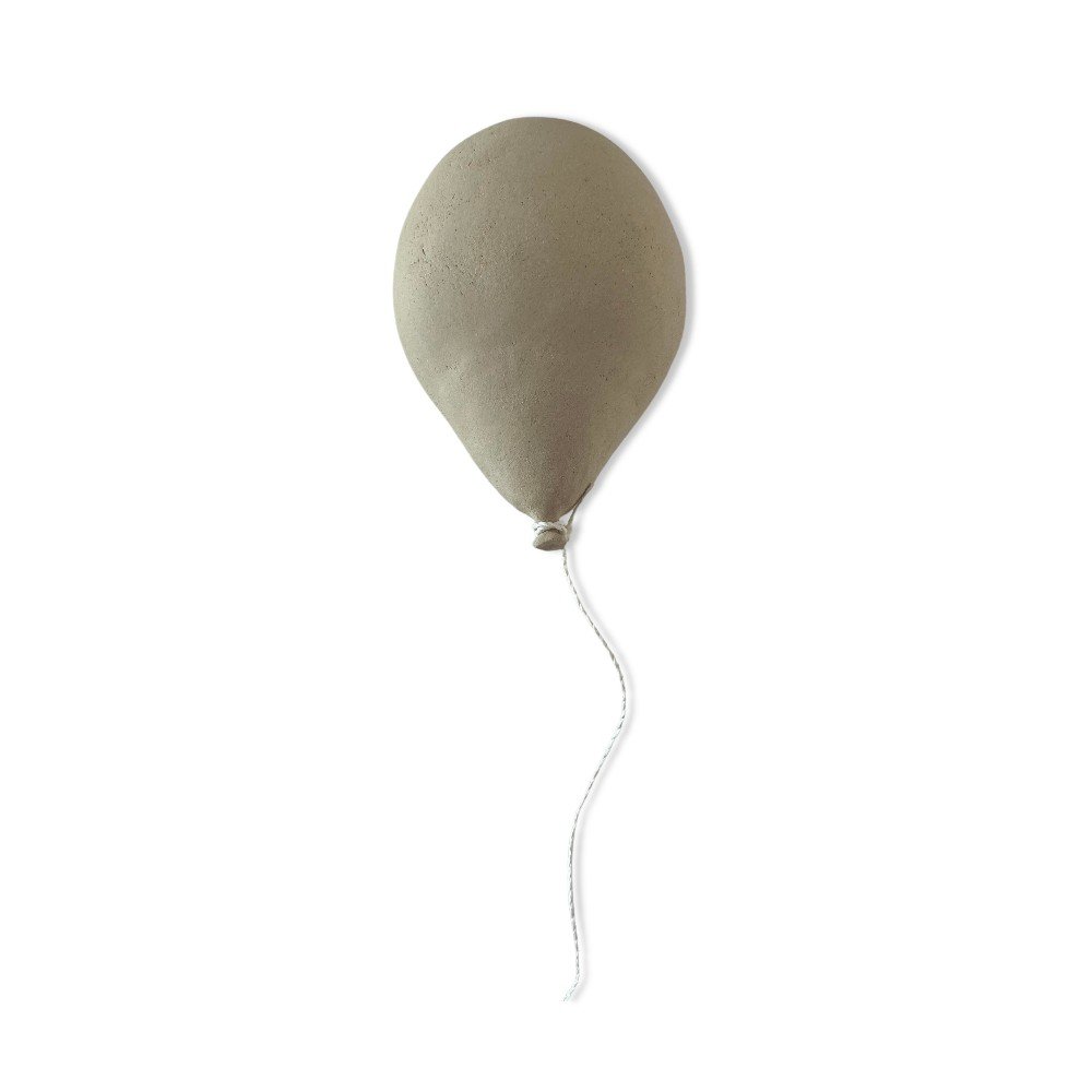 pYckd | Beige Raw Clay Hanging Balloon