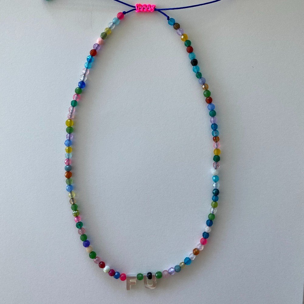 pYckd | Personalizable 'ABC' Beads Necklace