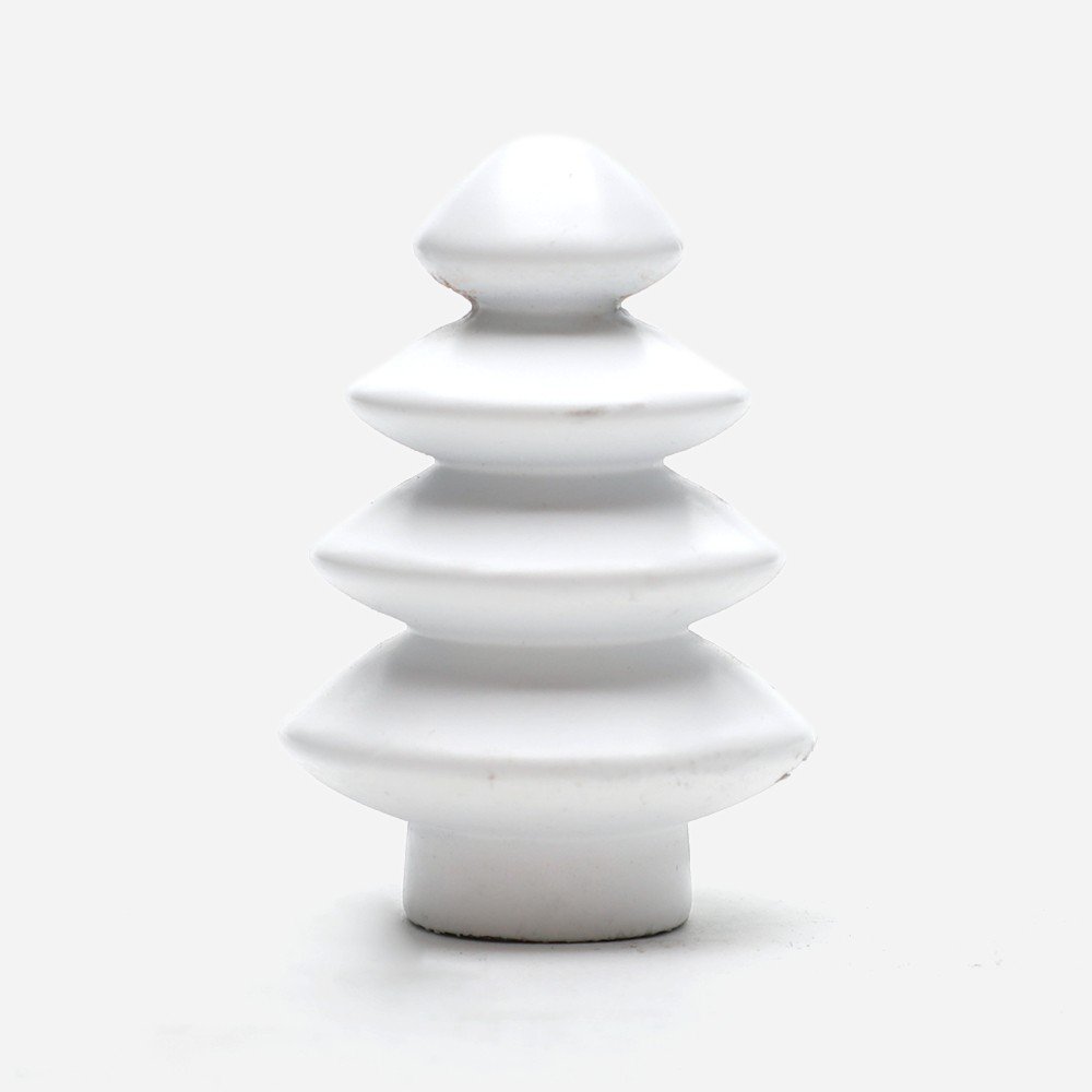 pYckd | Layered White Christmas Tree Peg