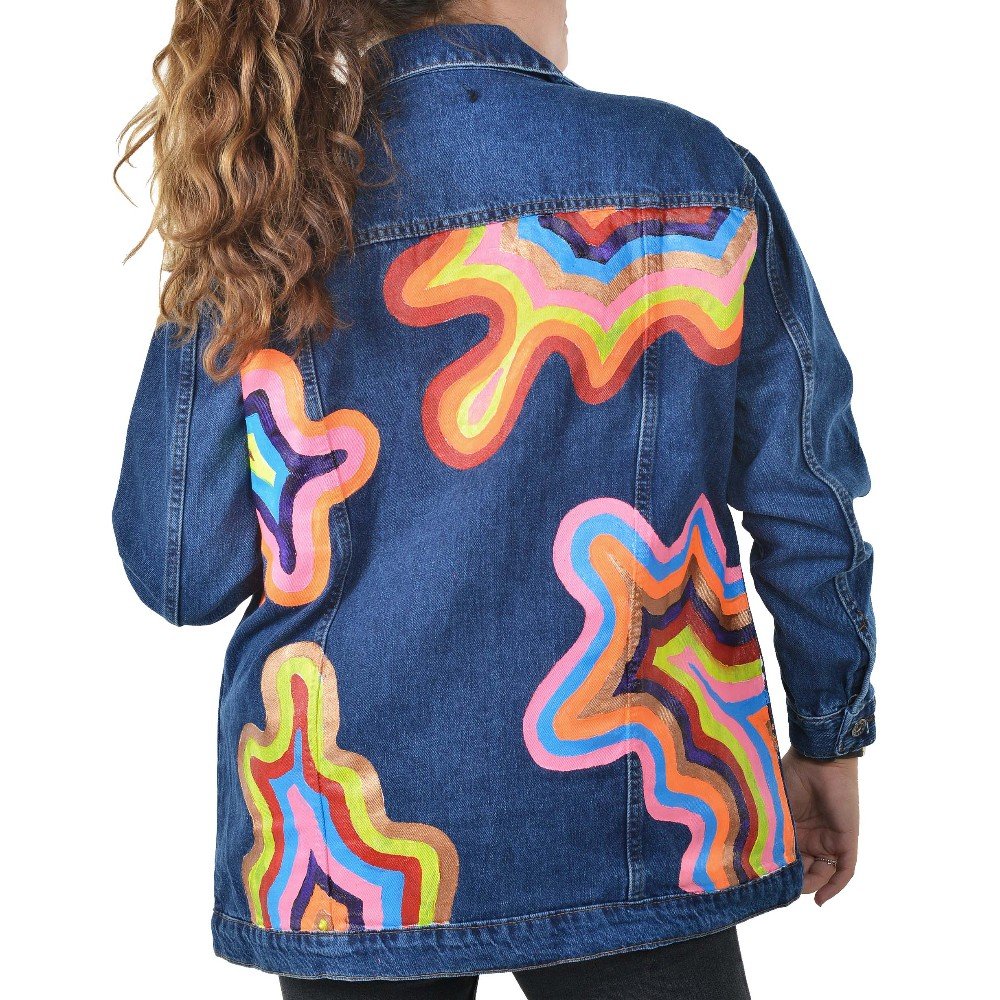 pYckd | Psychedelic Denim Jacket: Limited Edition