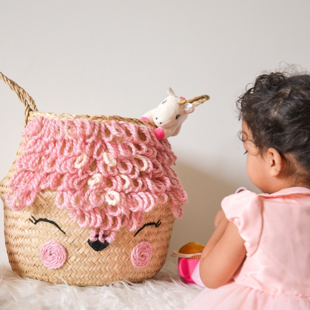pYckd | Two Handwoven Baskets: Zoe The Fawn