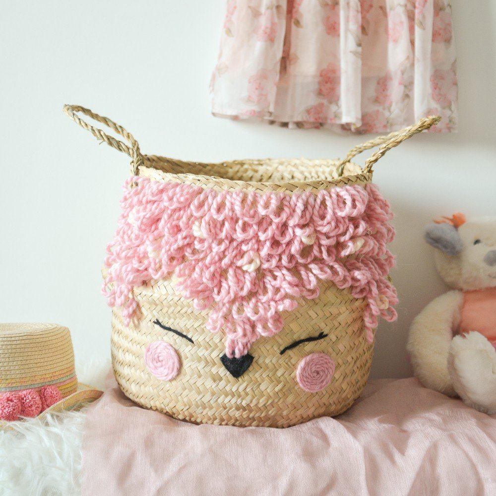 pYckd | Two Handwoven Baskets: Zoe The Fawn