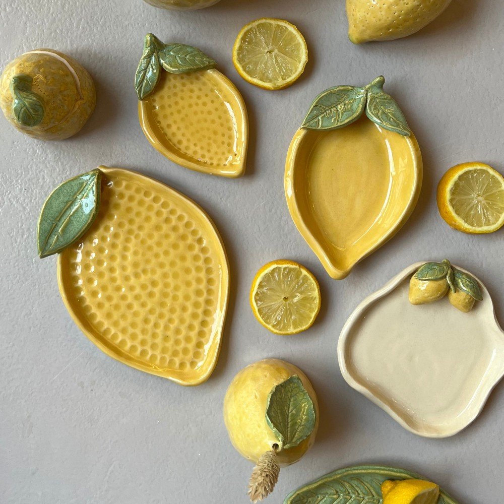 pYckd | Ceramic Lemon Plate