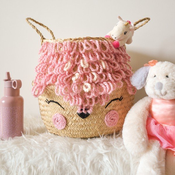 pYckd | Handwoven Basket: Zoe the Fawn