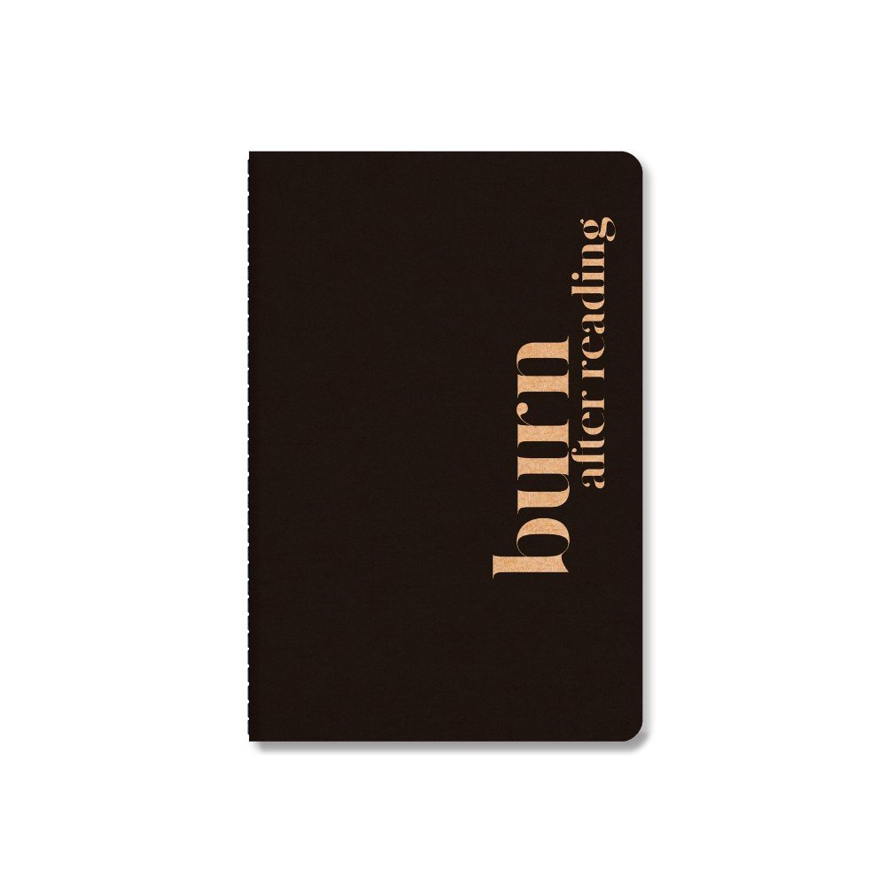 pYckd | 'Burn' Kraft A6 Notebook